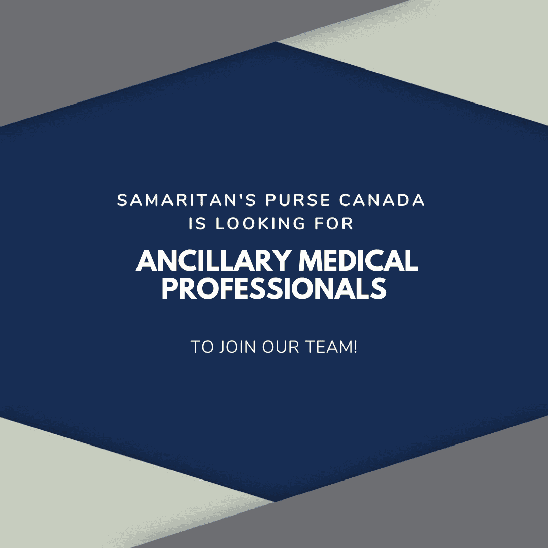 DART - Ancillary Medical Services - Samaritan's Purse Canada